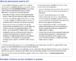 Professional Practice Standards - Pharmaceutical Society of Australia