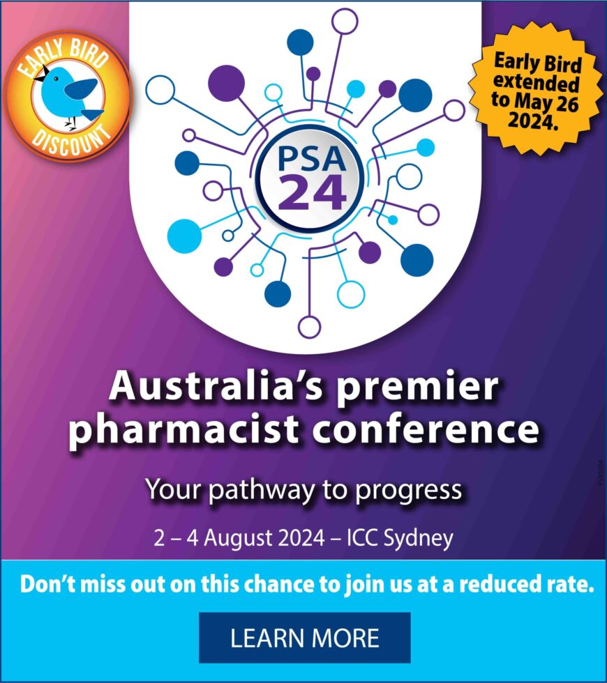 - Pharmaceutical Society of Australia