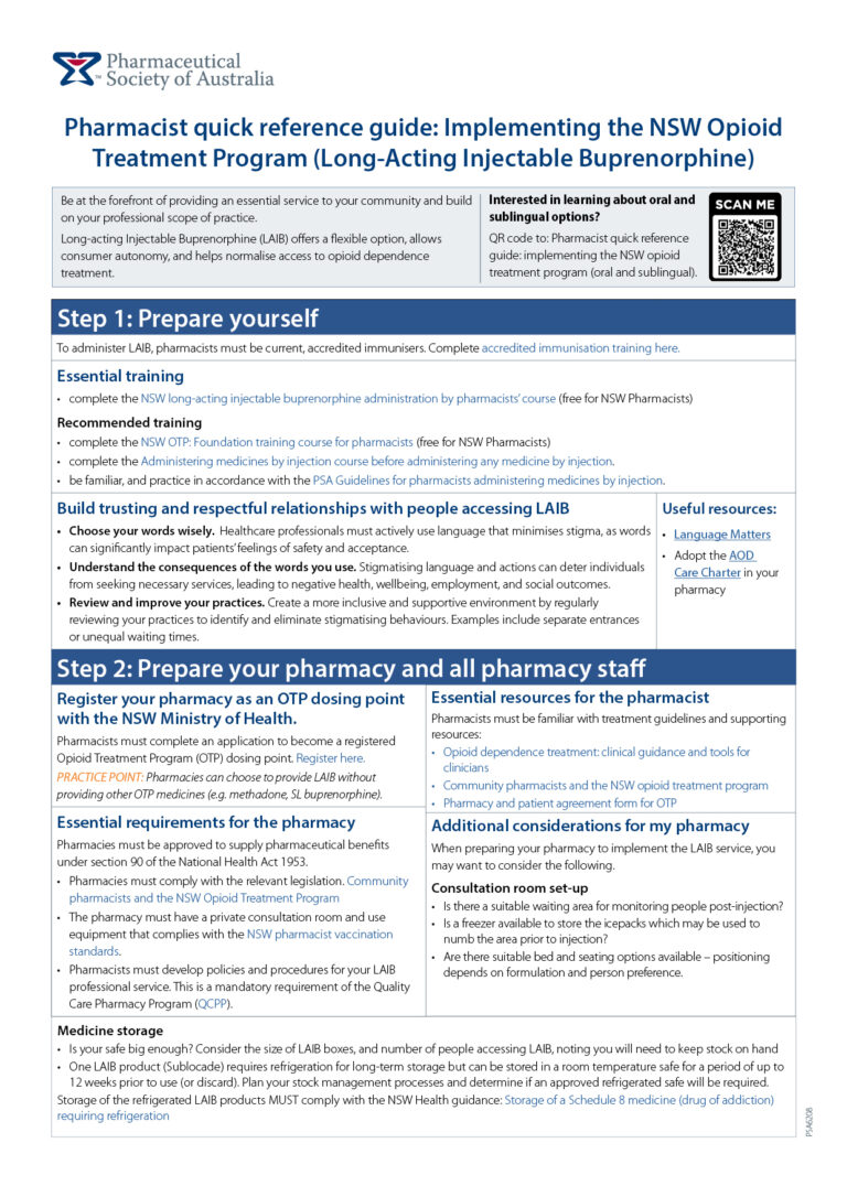 Opioid Treatment Program (OTP) – Foundation Training and Support ...