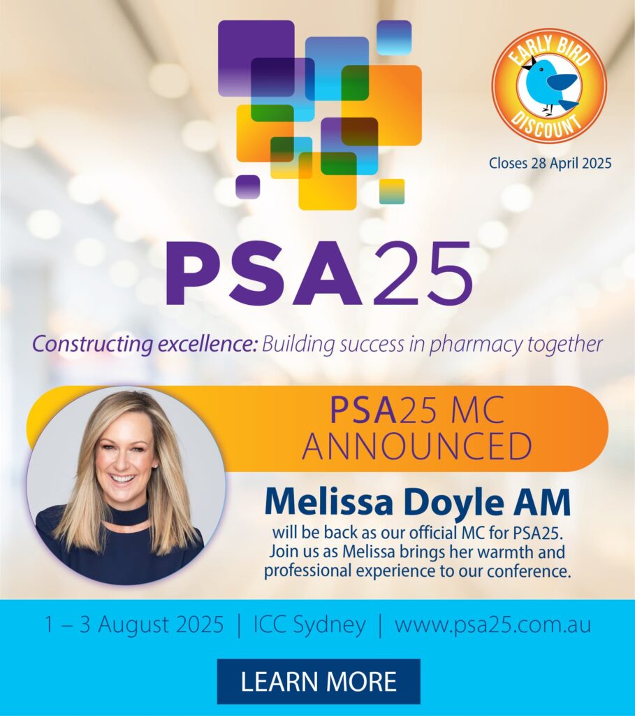 - Pharmaceutical Society of Australia